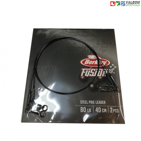 Steel Pike Leaders 40cm 2pcs 36kg